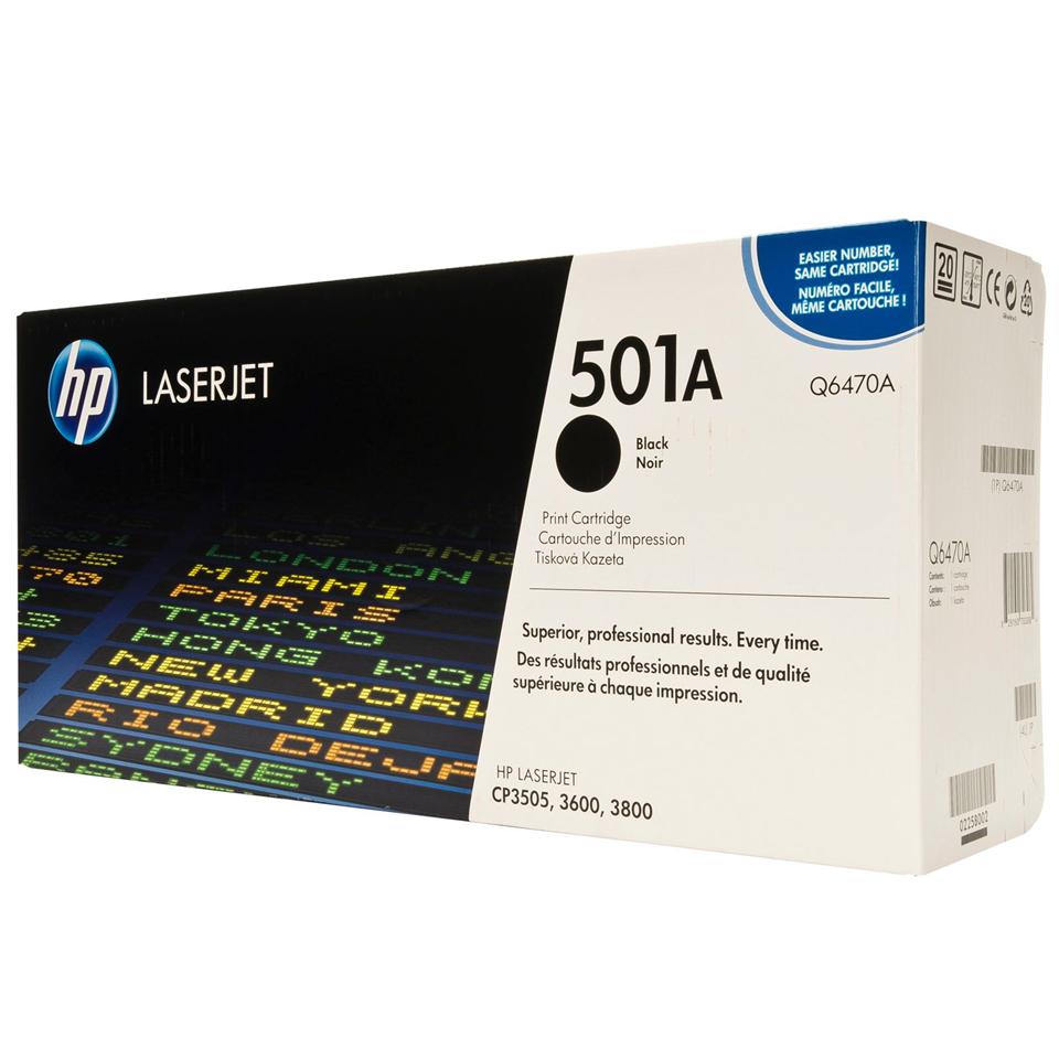 Картридж HP 501A (Q6470A) - купить в интернет-магазине ANTILINE