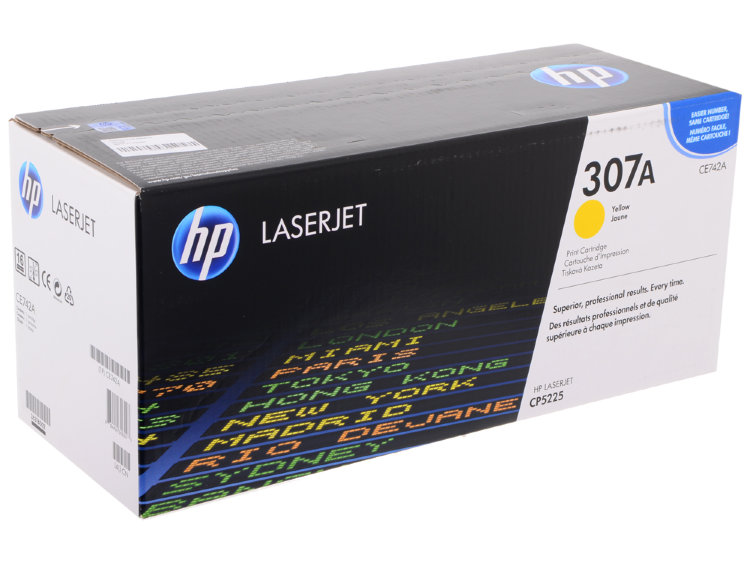 Картридж HP 307A (CE742A) - купить в интернет-магазине ANTILINE